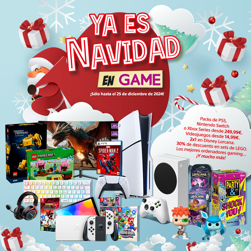 Ya es Navidad en GAME