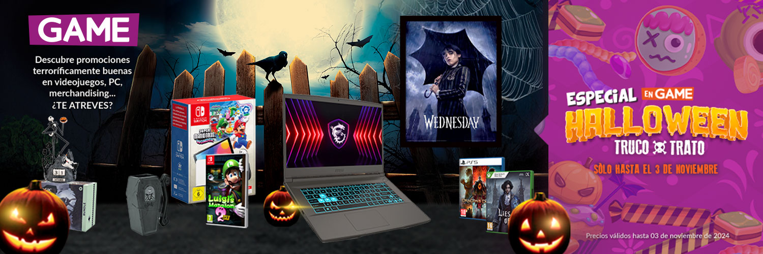 Especial de Halloween 2024 en GAME