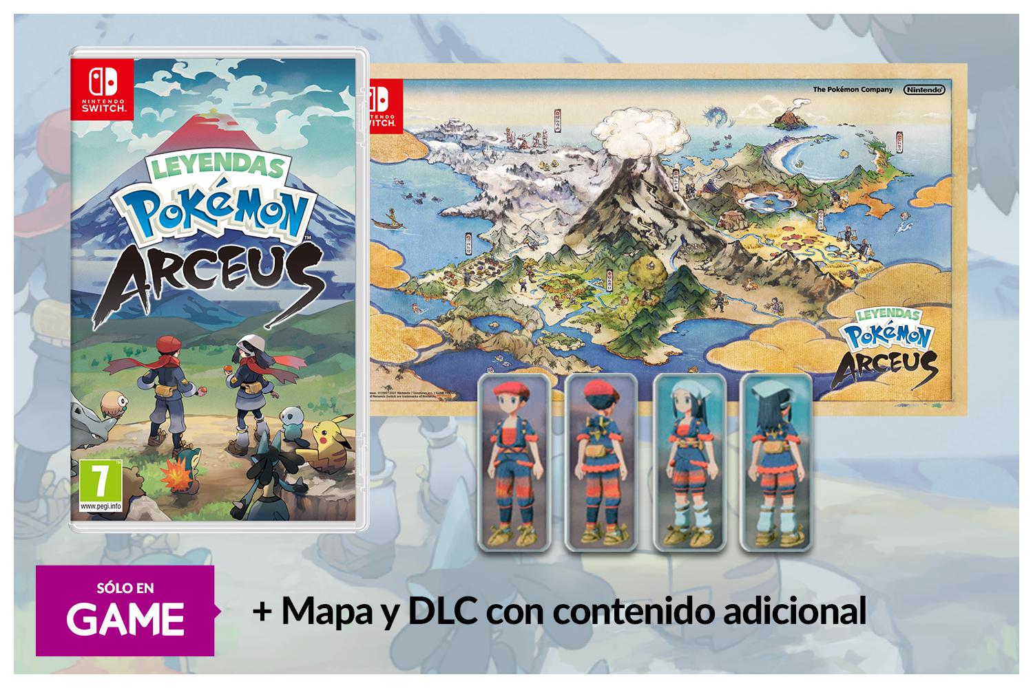 ¡Reserva LEYENDAS POKÉMON: ARCEUS en GAME!