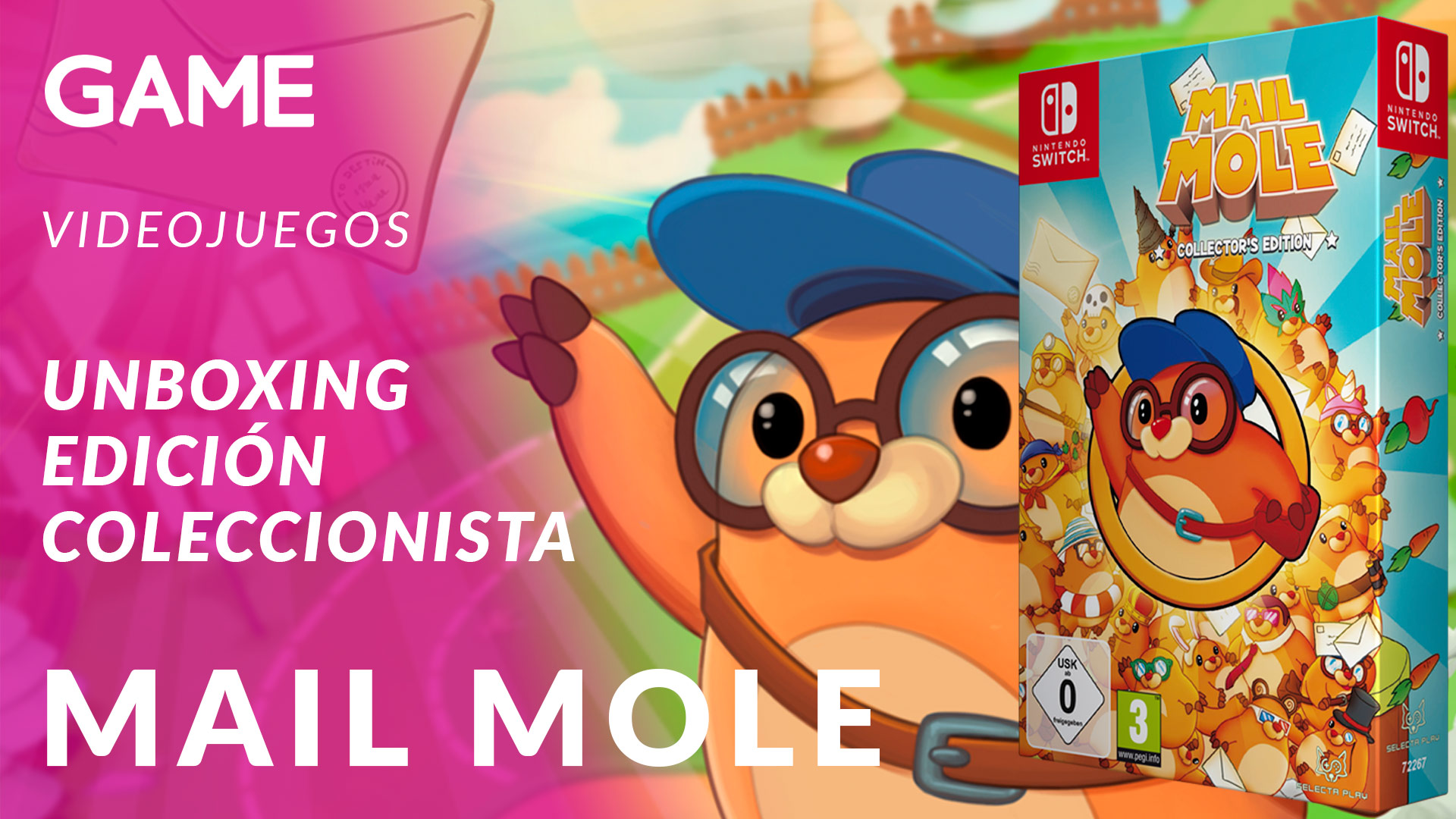 ¡MENUDO PAQUETE nos trae MAIL MOLE! | GAME+