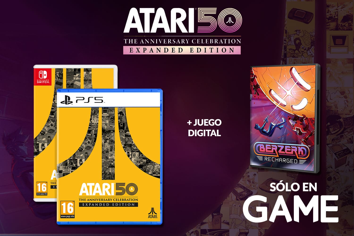 Reserva ATARI 50 THE ANNIVERSARY CELEBRATION EXPANDED EDITION en GAME