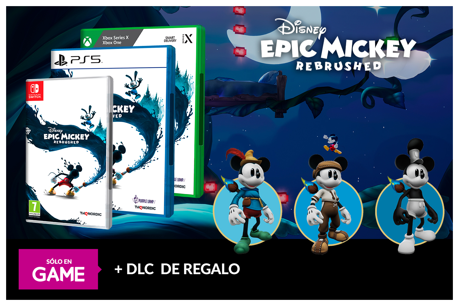 Disney Epic Mickey Rebrushed en GAME
