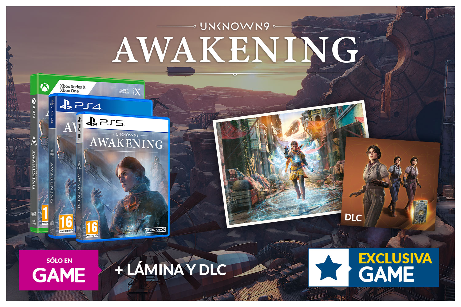 Unknown 9: Awakening en GAME